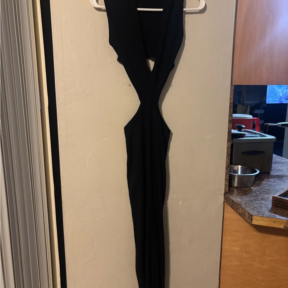 Zara | Dresses | Zara Black Backless Dress | Poshmark